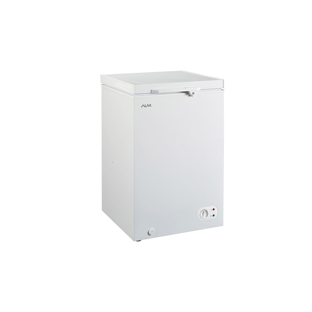 ALM Chest Freezer 140L – White – Almuftah Center