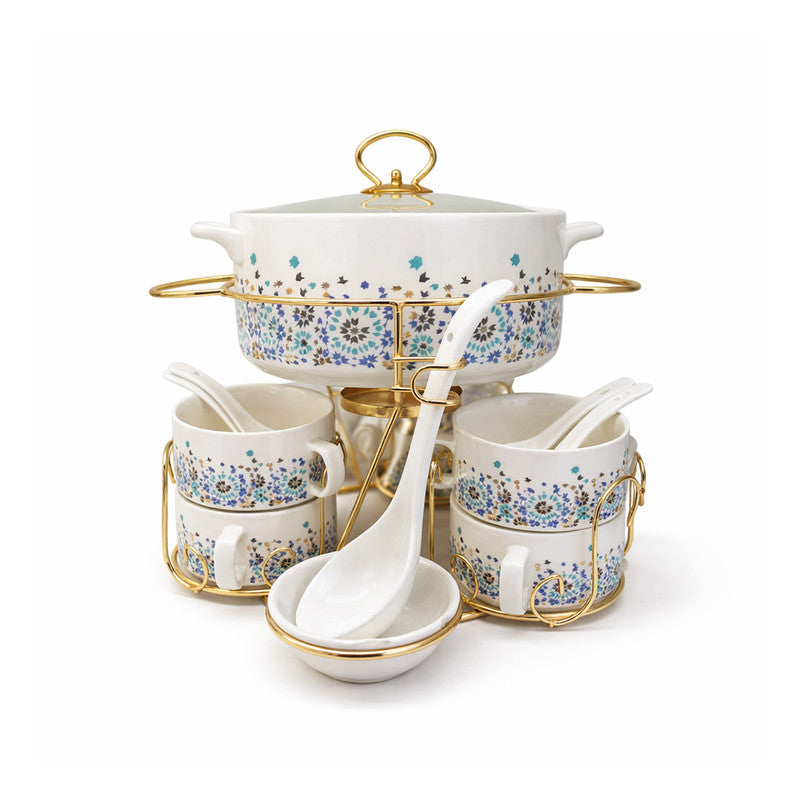 Red Cherry 17 Pcs Soup Set – Almuftah Center