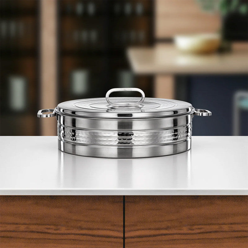 Diana Silver Hot Pot – Insulated Stainless Steel Serving Pot – Almuftah ...