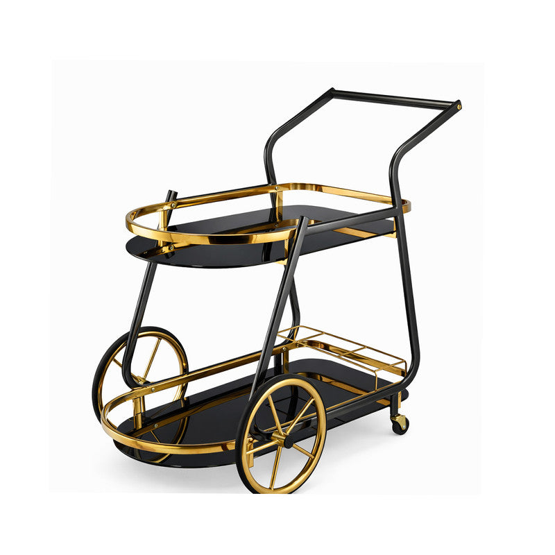 Yuke Stainless Deluxe Service Trolley – Almuftah Center